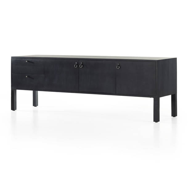Birch Lane™ Kenzie Solid Wood Top Executive Desk Wayfair